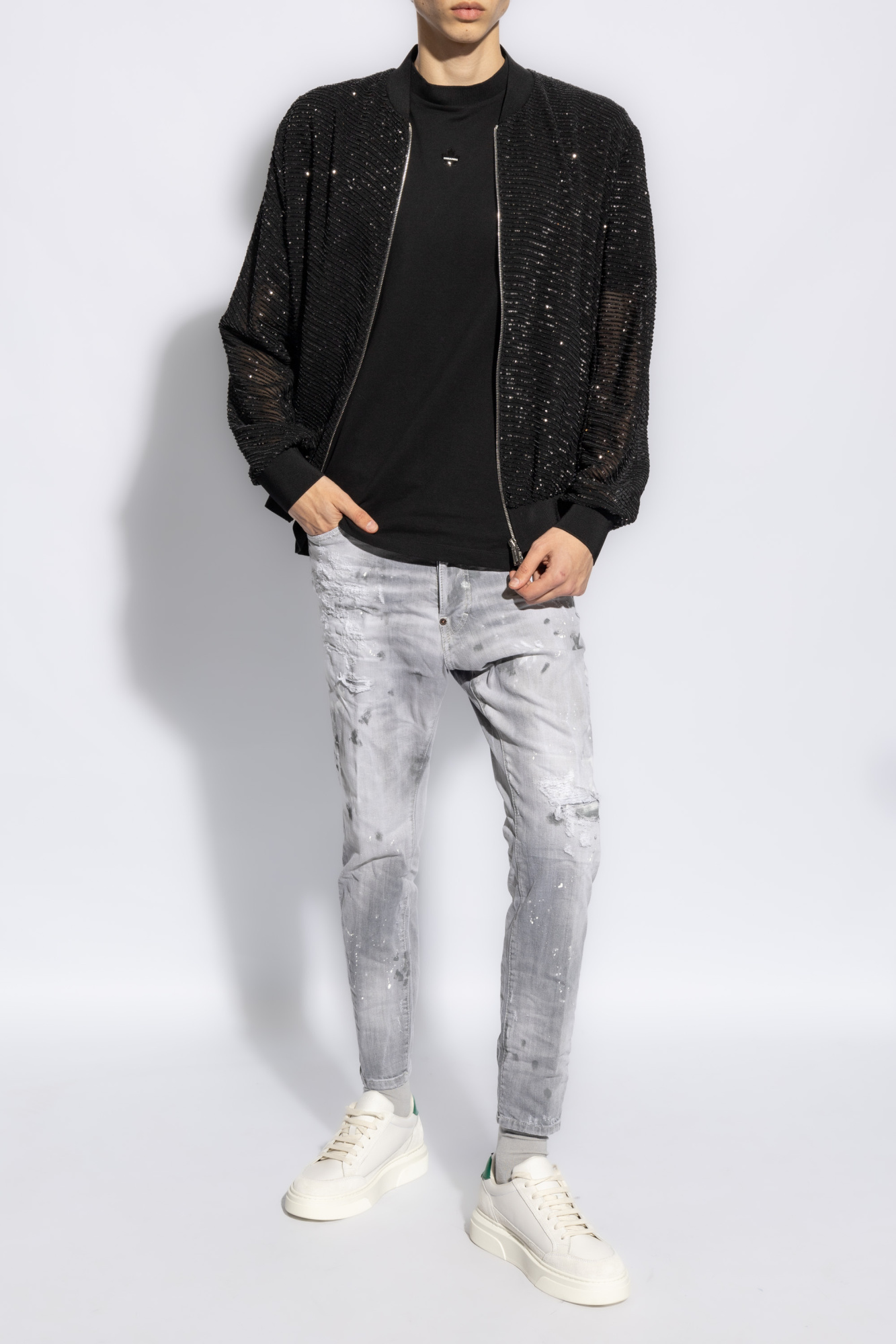 Grey Jeans 'Relax Long Crotch' Dsquared2 - Vitkac France Grey Jeans 'Relax Long Crotch' Dsquared2 - Vitkac France